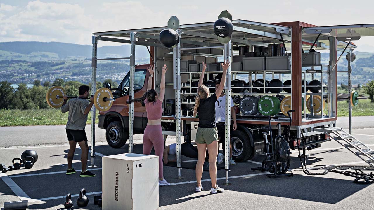 YUMU - The Gym on Wheels – cross equip